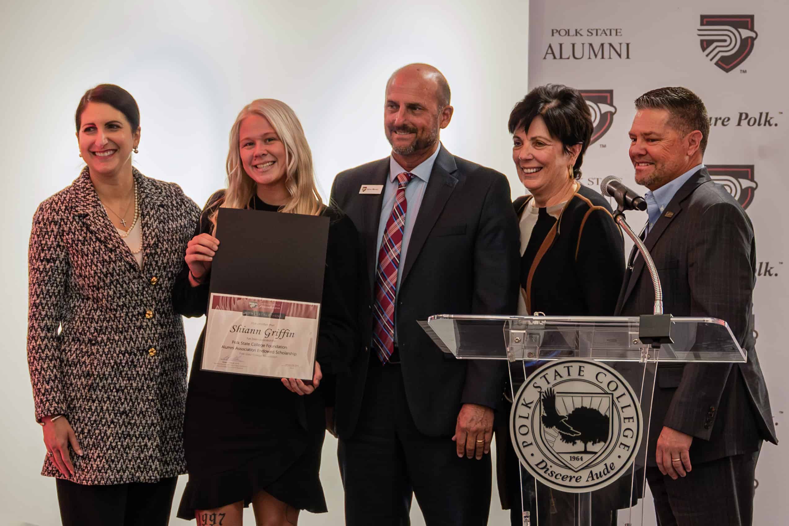 Polk State student and mother of two awarded Alumni Association ...